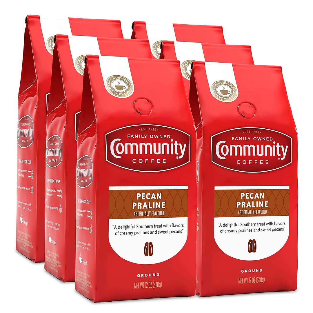Savor the Sweetness: Community Coffee Pecan Praline Flavored Coffee ...